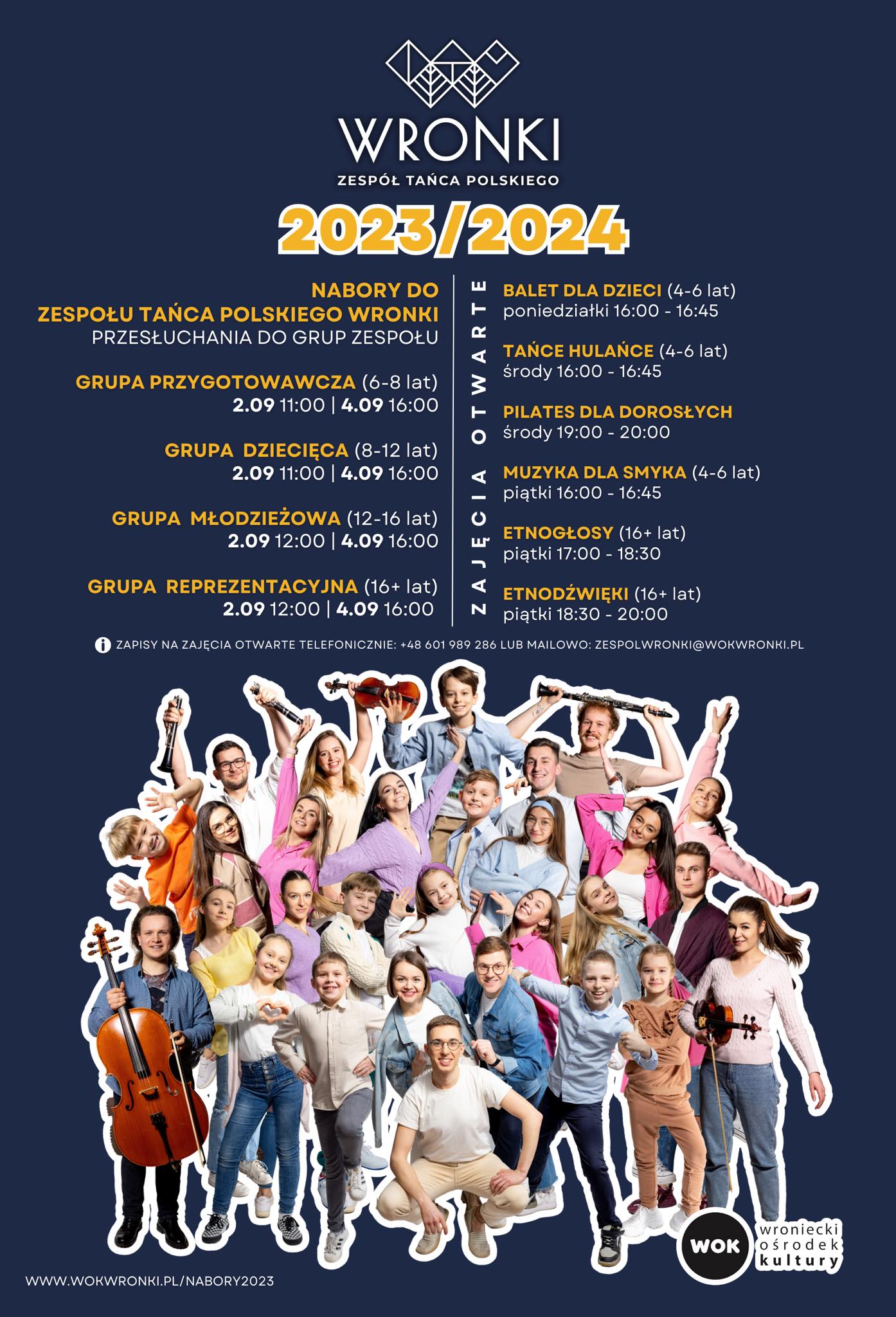 Nabory na zajęcia Zespołu Tańca Polskiego „Wronki” - Urząd Miasta i ...