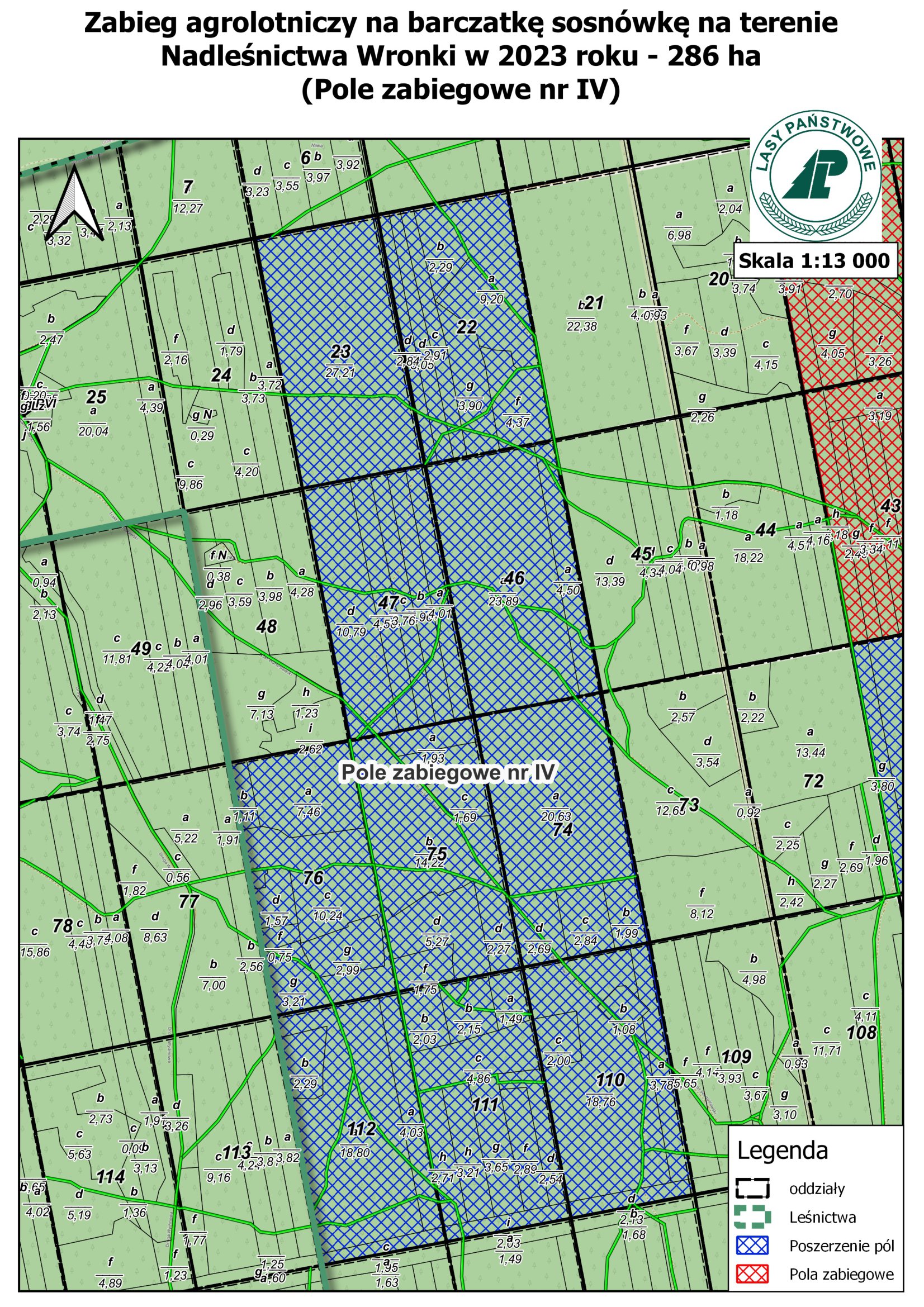 Nadleśnictwo Wronki rozszerza obszar oprysków - Urząd Miasta i Gminy Wronki